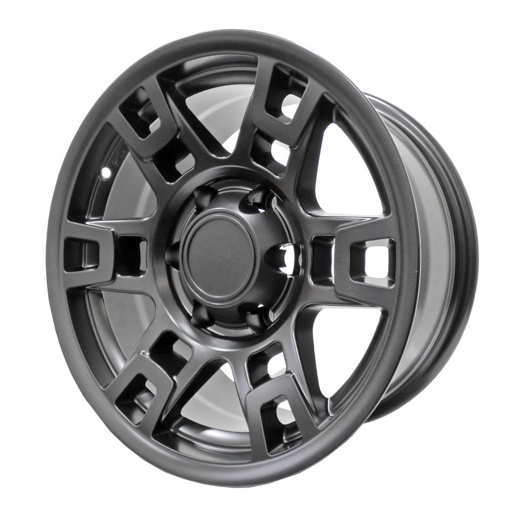 LLANTAS 16X8 6X139.7 SEMI MATT BLACK JA705ASMB - 16 6X139 | ZS MOTOR
