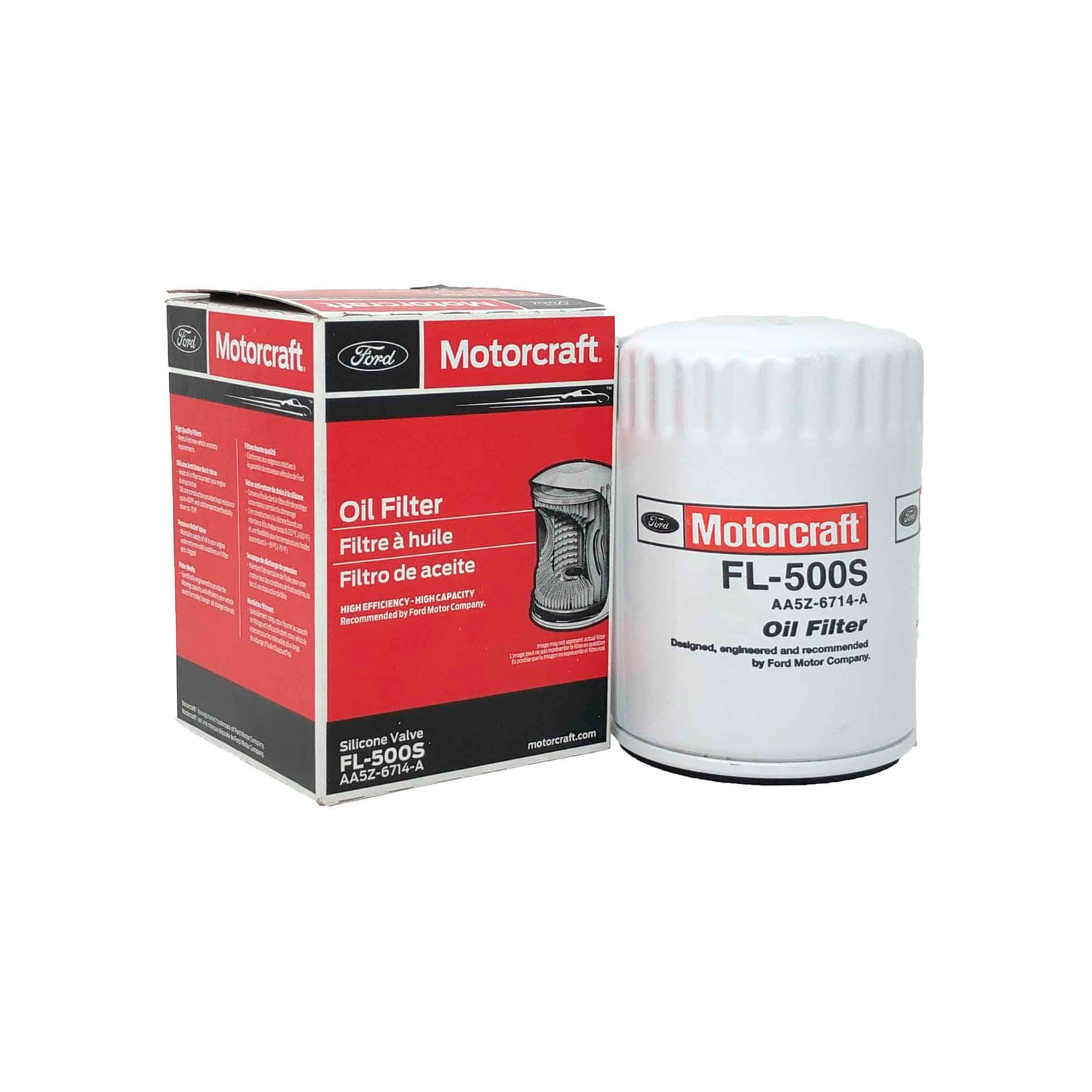 FILTRO DE ACEITE ORIGINAL MOTORCRAFT FL500S
