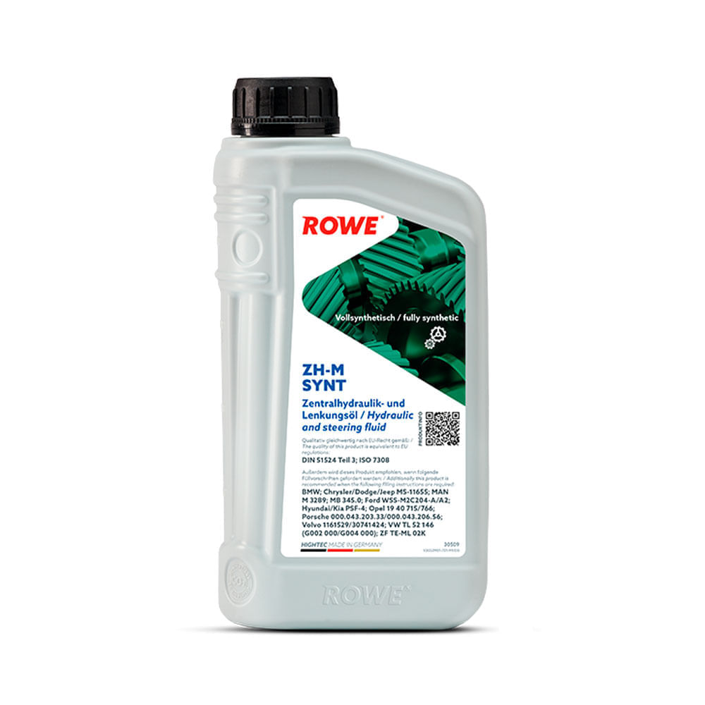 LIQUIDO DIRECCION HIDRAULICA ZHM-SYNT CHF Cap 1 LT ROWE