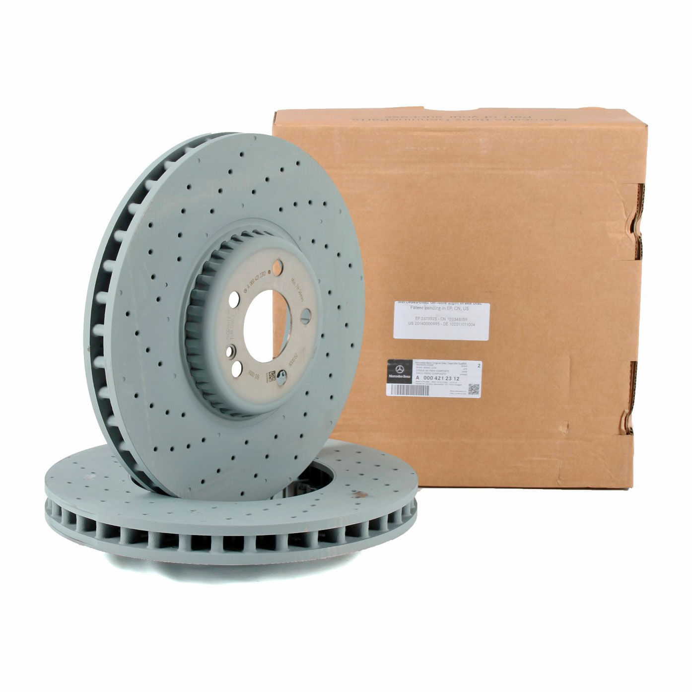 DISCO DE FRENO MERCEDES BENZ CLASE E E300 / 2020 - On DELANTERO ...