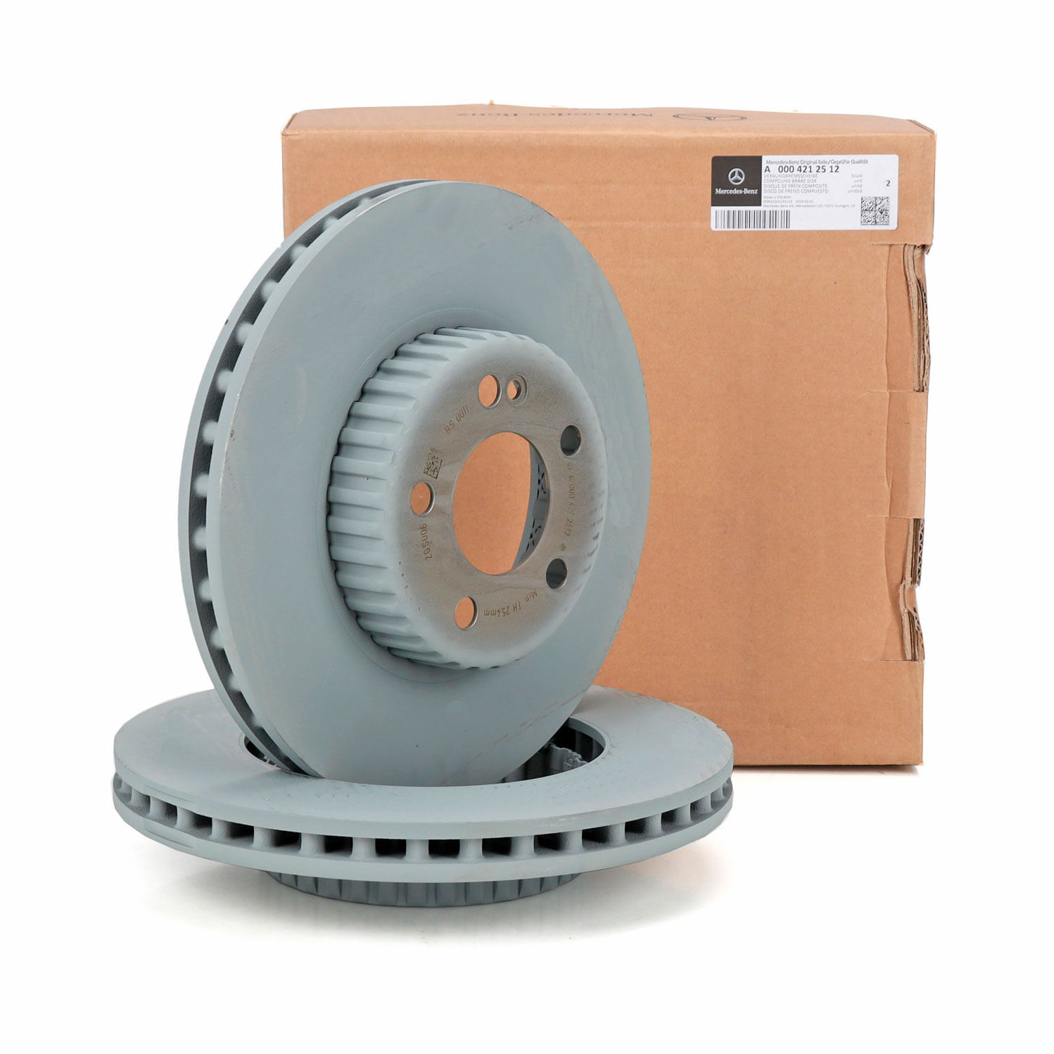 DISCO DE FRENO MERCEDES BENZ CLASE A A200 / 2022 - On DELANTERO ...