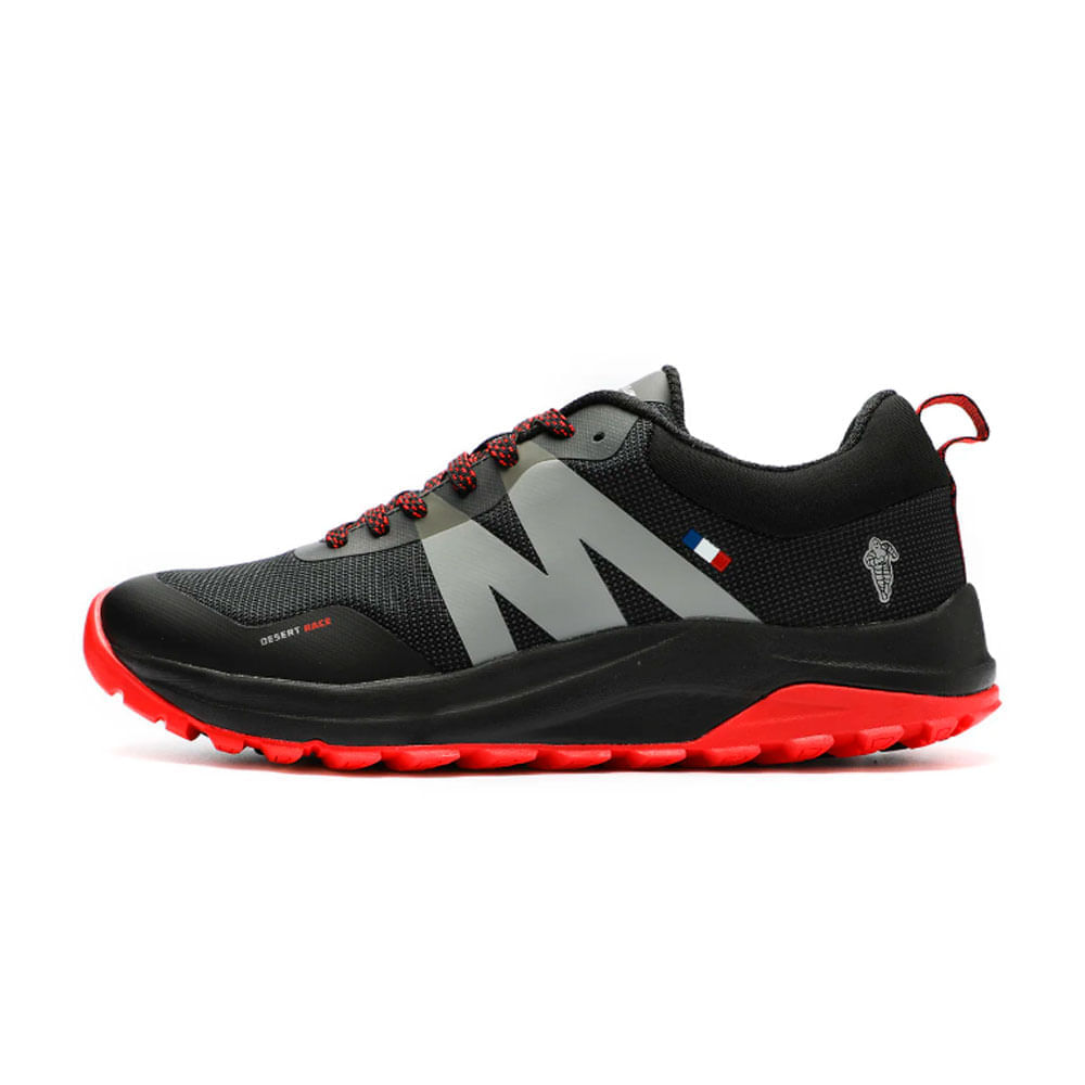 ZAPATILLA MICHELIN TRAIL RUNNING HOMBRE NEGRO / ROJO T/40 NORD - DR40